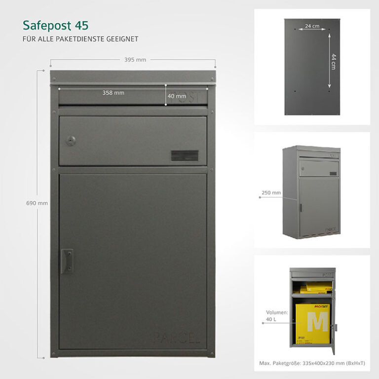 Safepost 45 Paketbriefkasten - Safepost